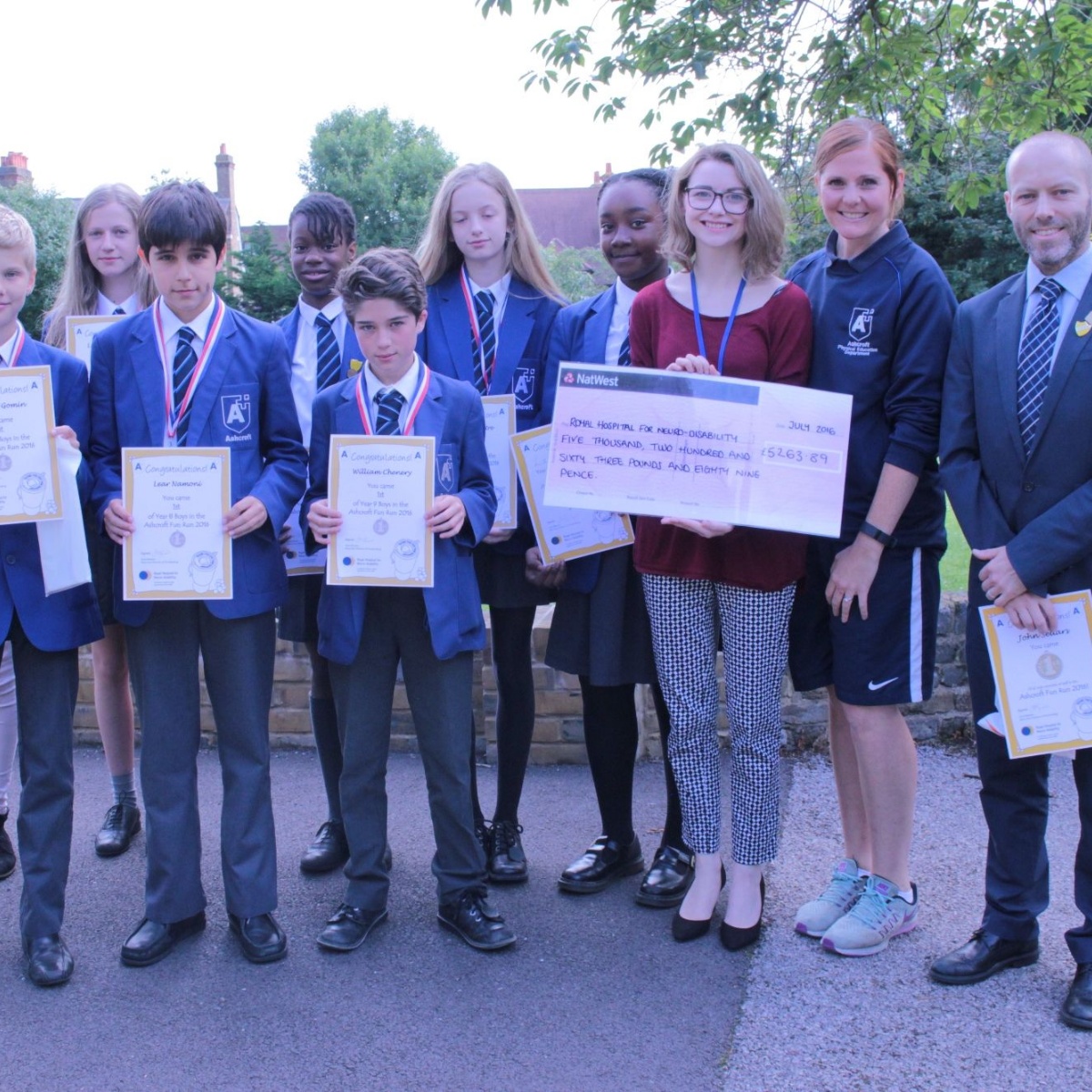 Ashcroft Technology Academy - Fun Run Assembly